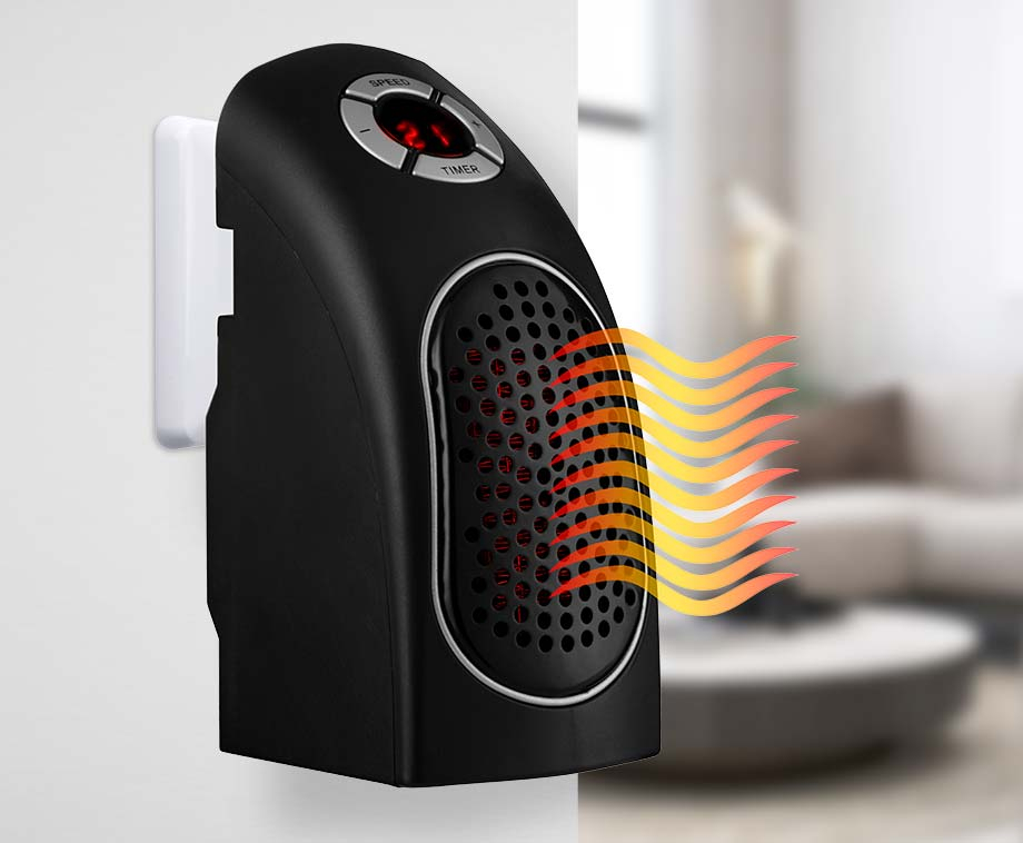 Plug-In Mini Heater - Verwarming Waar Je Maar Wilt! | VoordeelVanger.nl ...