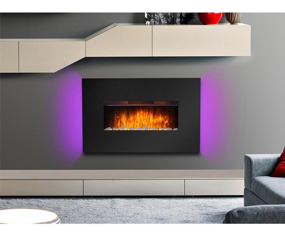 Stijlvolle MOA Elektrische LED Sfeerhaard - Met Afstandsbediening ...