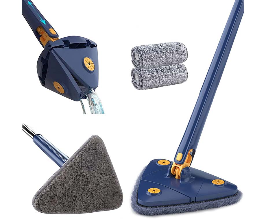 Shine Telescopische Triangle Mop Aanbieding ⏰ | VoordeelVang