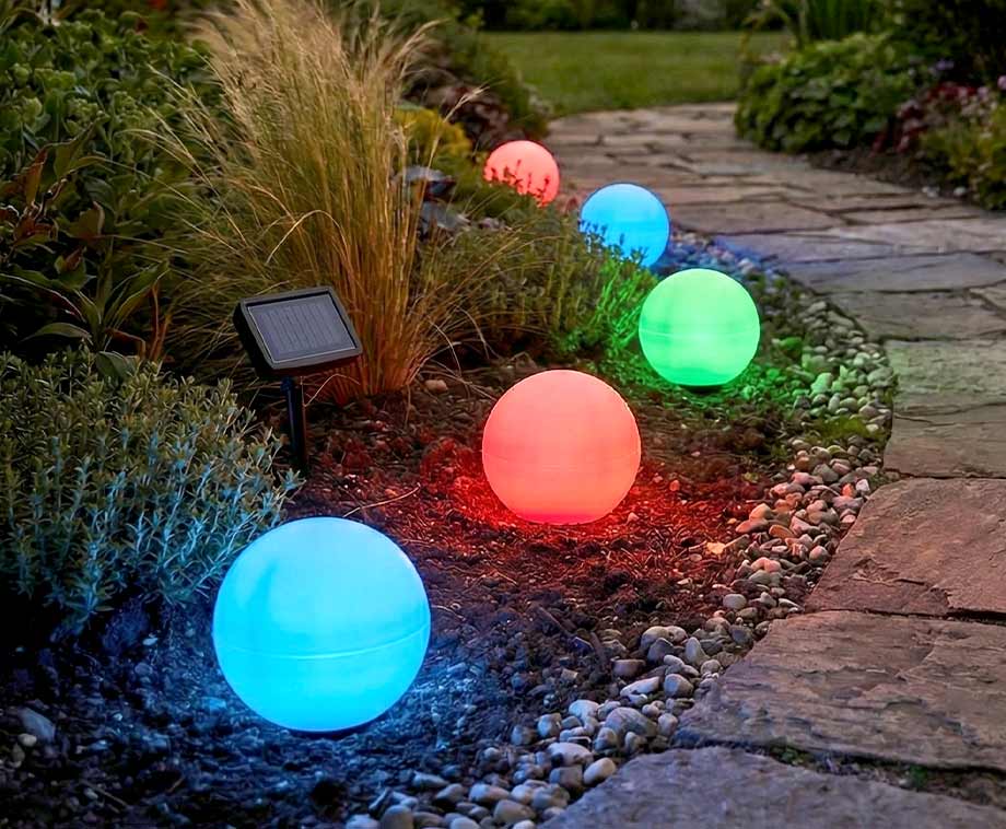 Solar Lichtbollen Snoer Met Warm Wit En Kleuren Aanbieding ⏰
