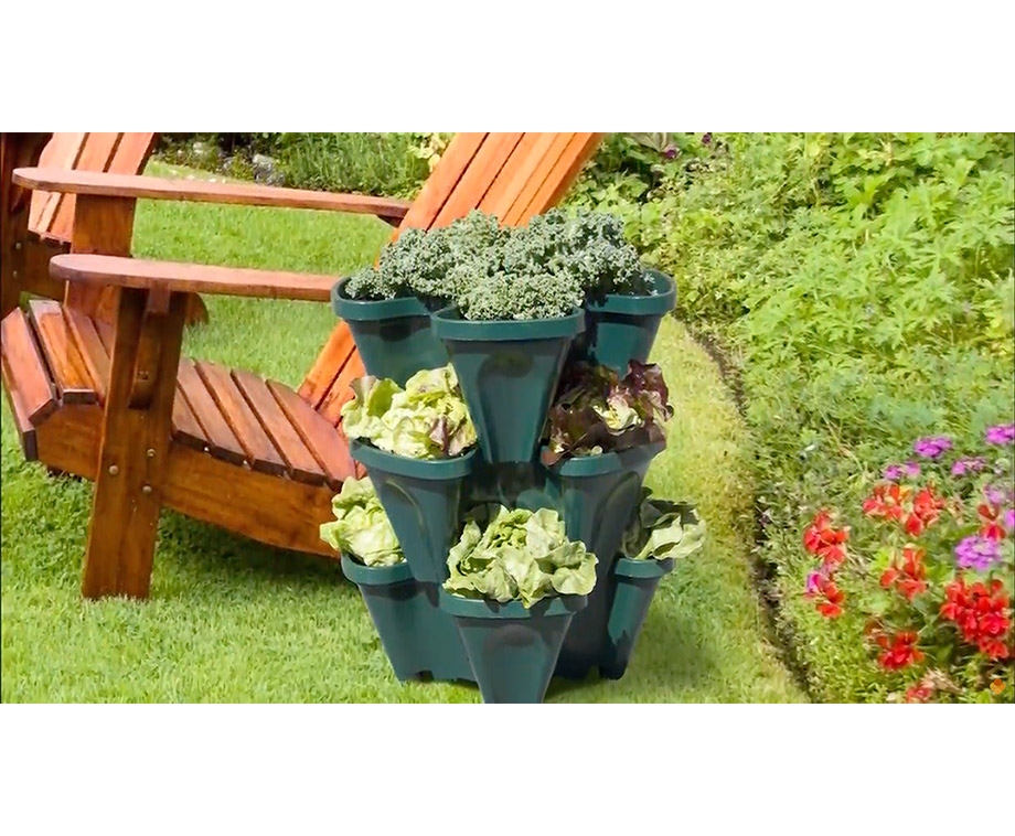 Stackable Planter - 3 Stapelbare Plantenbakken! | VoordeelVanger.nl ...