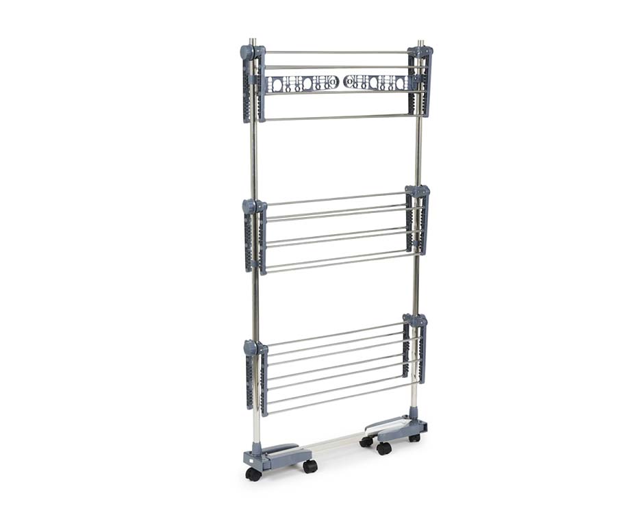 XXL Inklapbaar Wasrek - Met 3 Lagen Voor Superveel Hangruimte ...