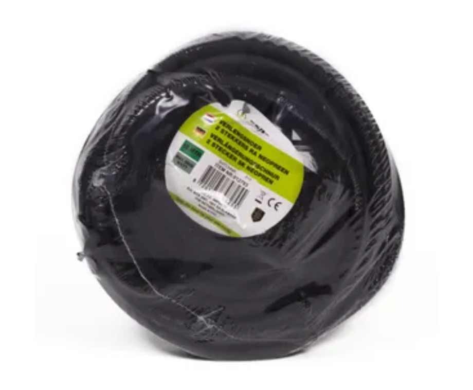 Verlengsnoer 10 Meter Met 2 Uitgangen Aanbieding ⏰ | Voordee