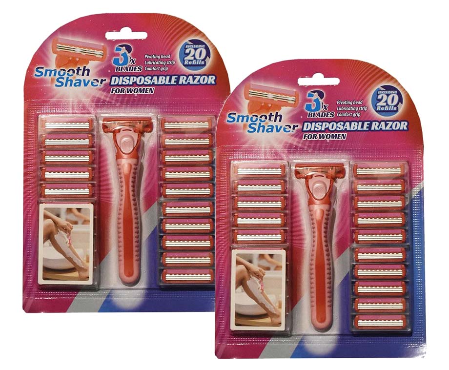 Wegwerp Scheermesjes Voor Dames Aanbieding ⏰ | VoordeelVange