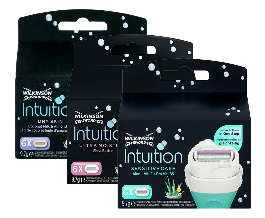 6-Pack Wilkinson Intuition Scheermesjes Aanbieding ⏰ | Voord