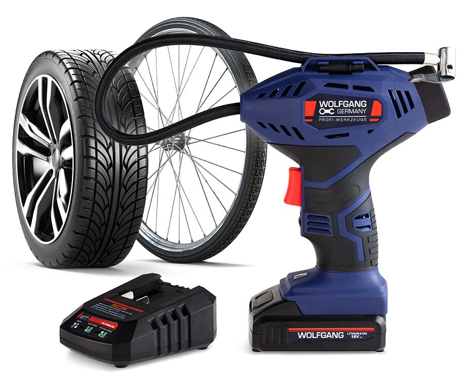 Wolfgang Draadloze Accu Compressor Aanbieding ⏰ | VoordeelVa