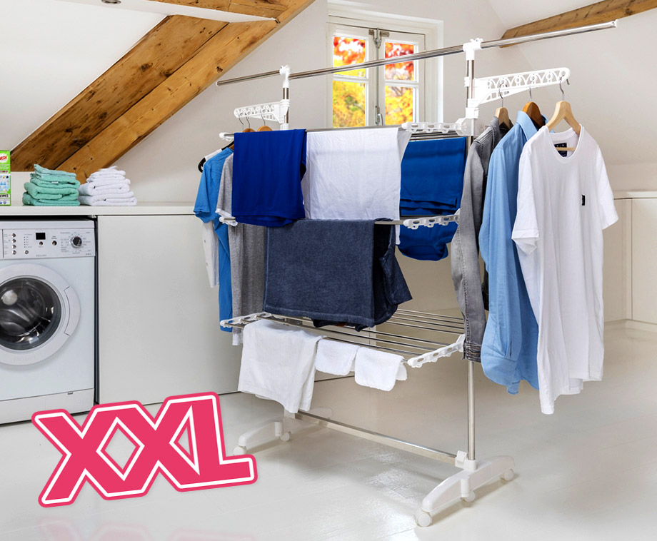 Multifunctioneel XXL Wasrek Aanbieding ⏰ | VoordeelVanger.nl